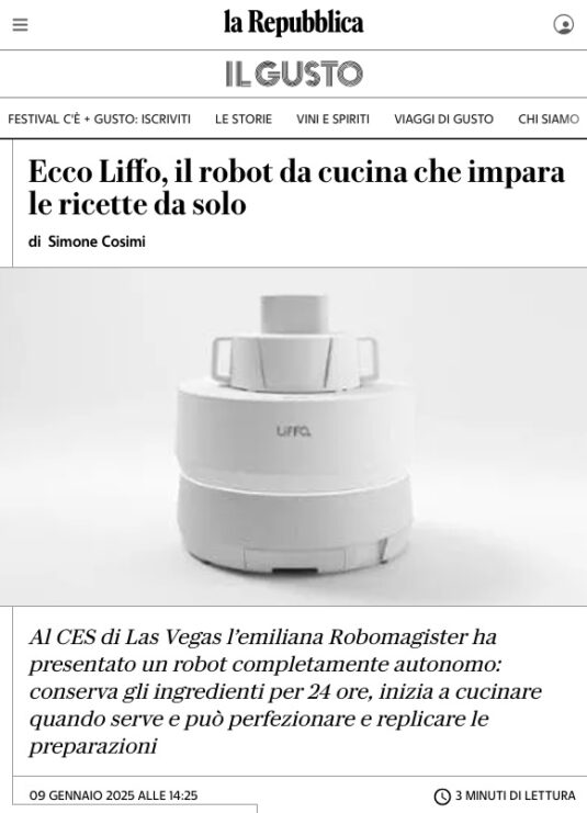 ROBOMAGISTER PRESENTS AT CES LAS VEGAS LIFFO, THE FIRST AI-POWERED ...